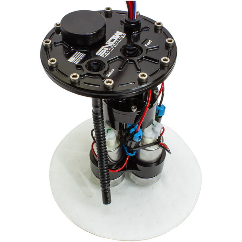 Snow Universal 12-15 Gal 9.72in Tank Depth Multi Pump Fuel Hat - Dual ...