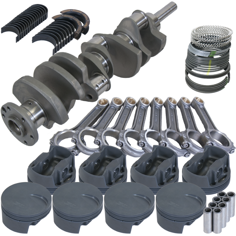 Eagle Ford 460 4.300in Crank 6.800in I-Beam Rods -3cc Flat Top 4.440in ...