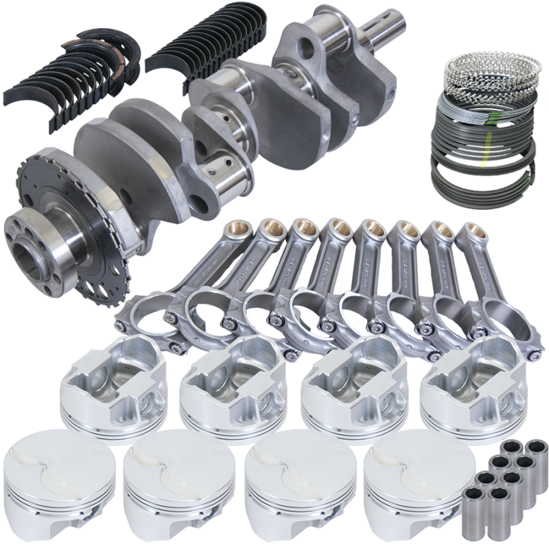 Eagle Chevy LS2 4.000in Crank 24 Tth Reluctor 6.125in I-Beam Rods 4.01 ...