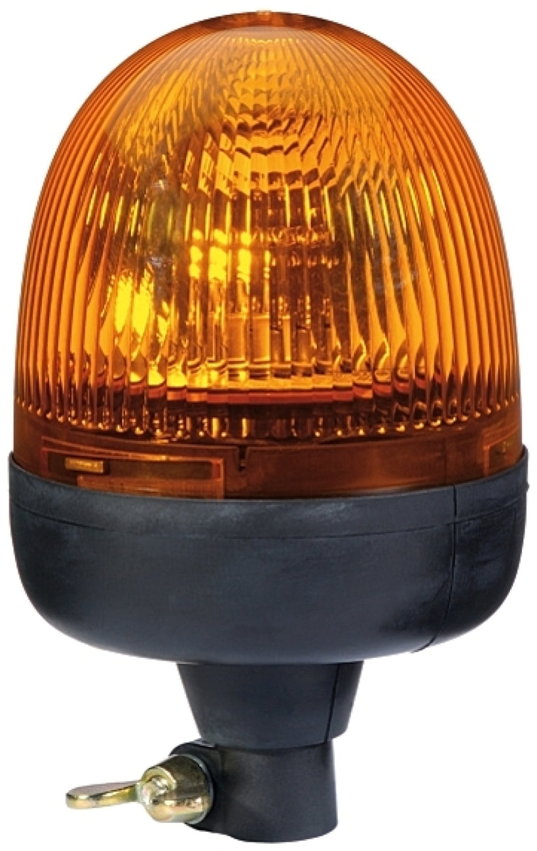 Hella Rota Compact 12V Amber Lens Beacon w/ Flexible Pole Mount – Blow ...