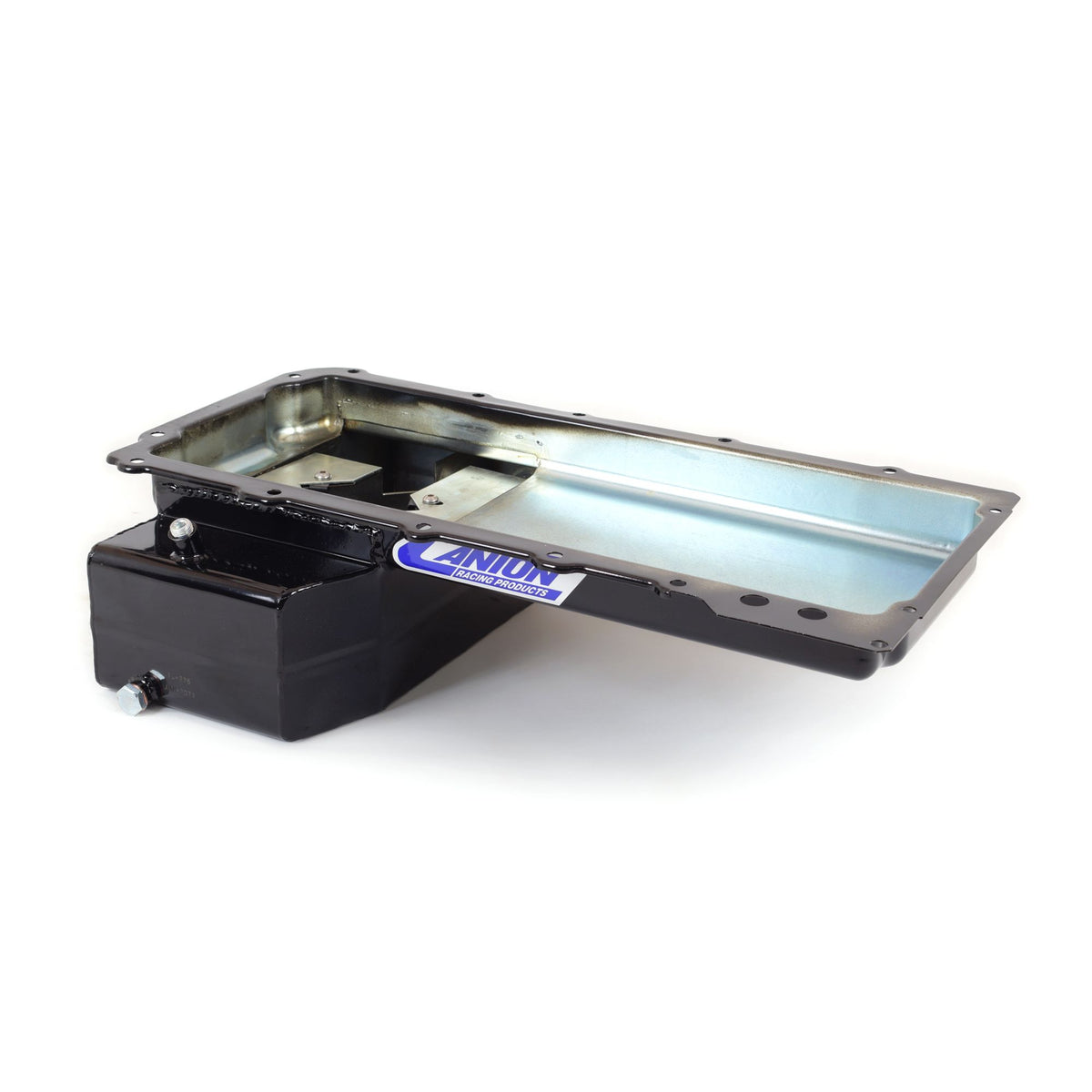 Canton 15-276BLK Oil Pan GM LS1 LS6 5-5/8" Deep Front Sump Road Race a ...