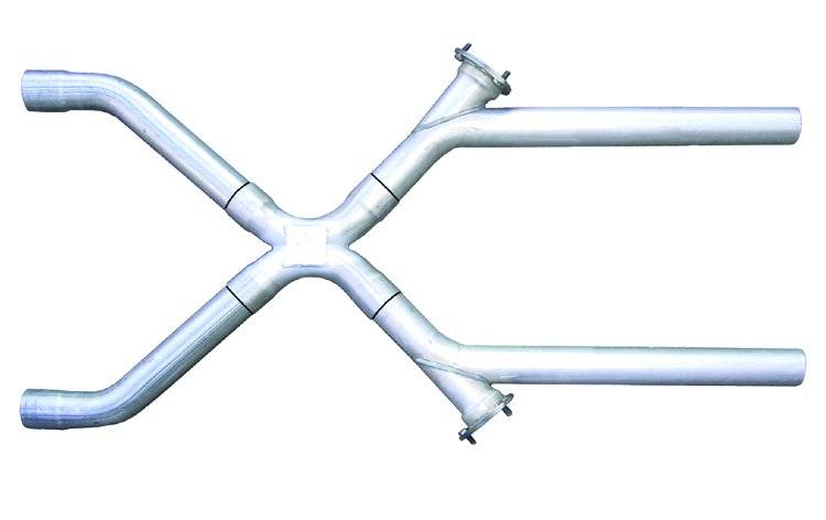 Xchange X-Pipe Crossover Kit Intermediate Pipe 3 in Hardware Incl Natu ...