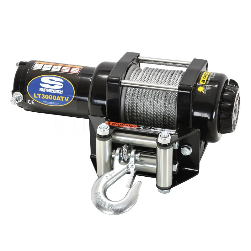 Superwinch 3000 LBS 12V DC 3/16in x 50ft Steel Rope LT3000 Winch – Blow ...
